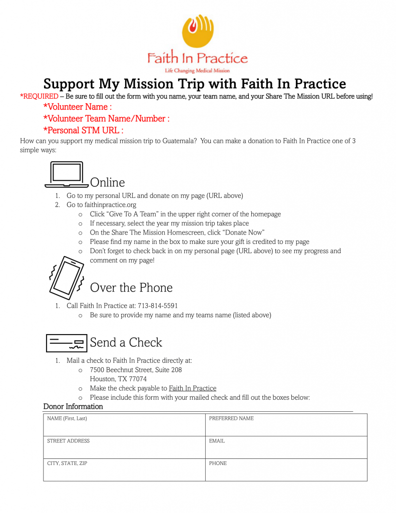 Share The Mission Toolkit - Faith In Practice